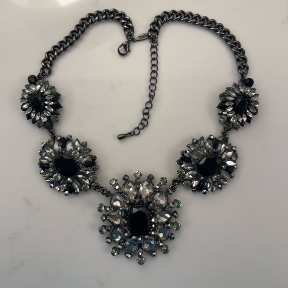 Tasha | Jewelry | Tasha Smoke Gem Necklace | Poshmark